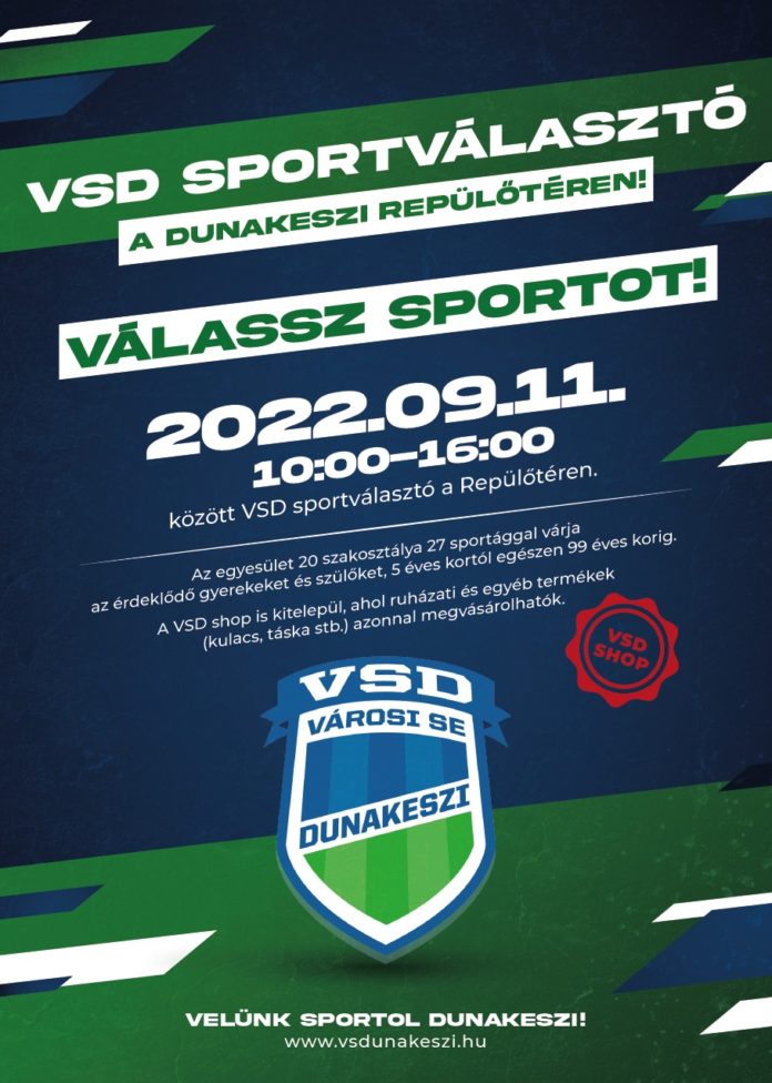 A Városi Sportegyesület Dunakeszi is kint lesz a Feszten | Dunakeszipost